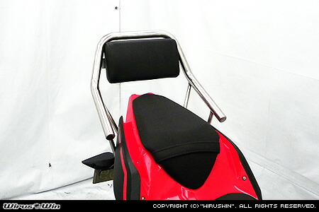 【楽天市場】WirusWin Ninja400(2BL-EX400G)(8BL-EX400L) バックレスト付き タンデムバー/ウイルズウィン：エスエスオート楽天市場店