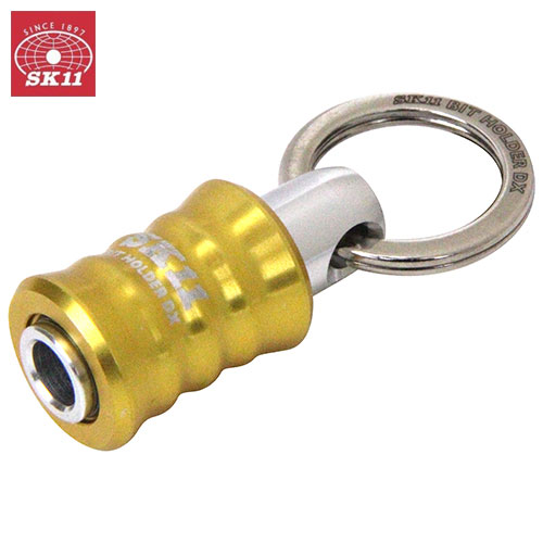 【楽天市場】SK11 ビットホルダーDX SBH-DX-GL ゴールド ビット軸 6.35mm[オートロック ソケット 工具]：S．S．N