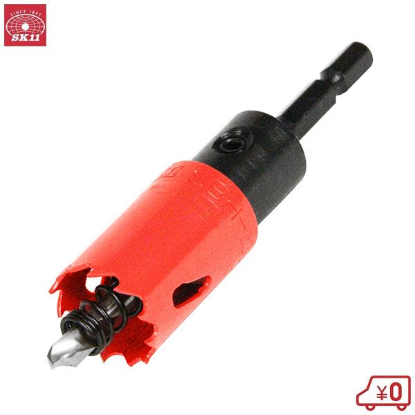 【楽天市場】SK11 バイメタルホールソー SBH-23 23mm 一般鋼(鉄) 木材 塩ビ 石膏ボード 穴あけ ドリル ホルソー：S．S．N