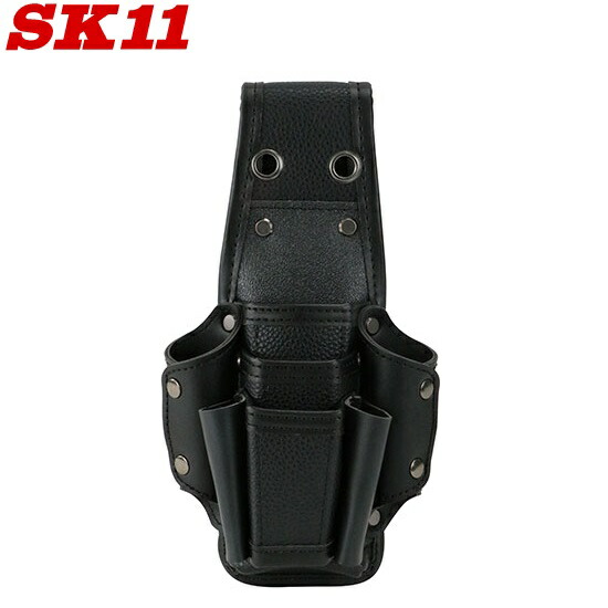 【楽天市場】SK11 工具差し ドライバー差し ペンチケース 7丁 SSL-T-5 腰袋 カッターケース ニッパ差し 電工袋 大工道具 収納 おしゃれ ブラック 黒色：S．S．N