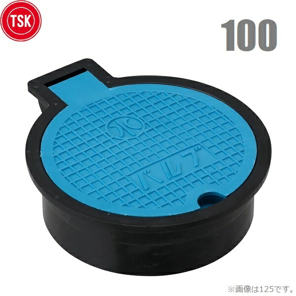 【楽天市場】TSK バルブボックス 100 樹脂製 VP菅 塩ビ管100mm(114mm)対応 散水栓ボックス 止水弁ボックス ブルー 青：S．S．N