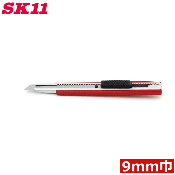 【楽天市場】SK11 小型 カッターナイフ アルミ製 S レッド 赤 SC-ALSR カッター：S．S．N