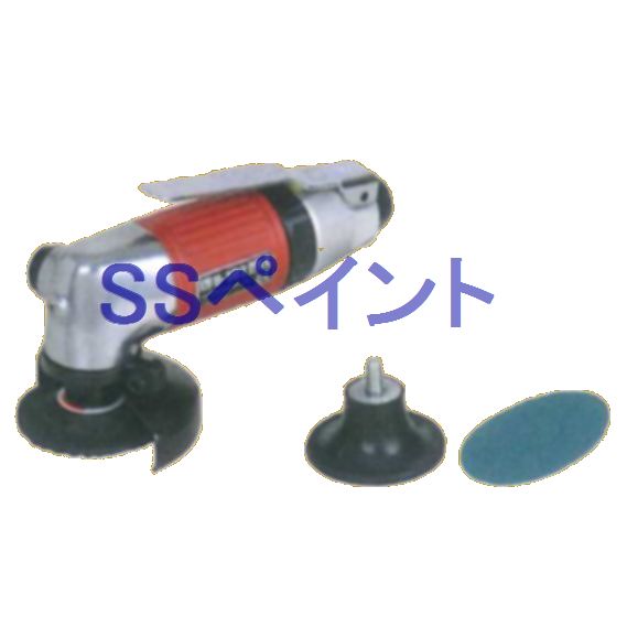 【楽天市場】埼玉精機(U-TOOL) グラインダー U-102GL ベビーアングルグラインダー径50用 エアツール：SSペイント