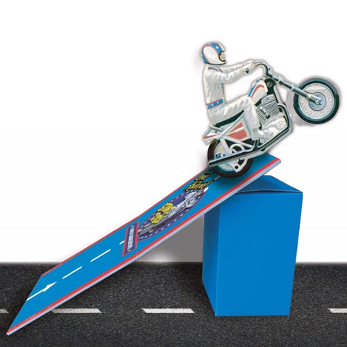 【楽天市場】Evel Knievel Stow & Go Ramp イーベル・クニーヴェル スタント ランプ ジャンプ台 サイクル ...