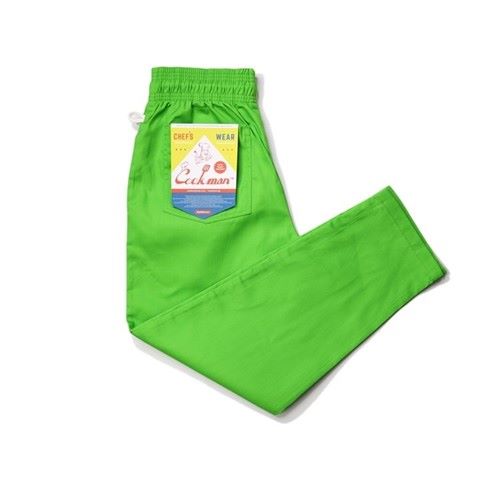 【楽天市場】クックマン シェフパンツ Chef Pants Melon メロン グリーン アメリカ アメリカン 黄緑 ユニセックス ...