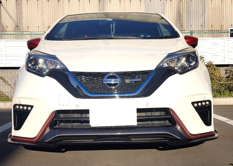 【楽天市場】日産 ノート 後期 セレブリップライナー/エアロフロントリップスポイラー・E12/HE12/E12改・ニスモ/ニスモS/eパワーニスモ(H28/12～)ステージ21(Stage21 ...