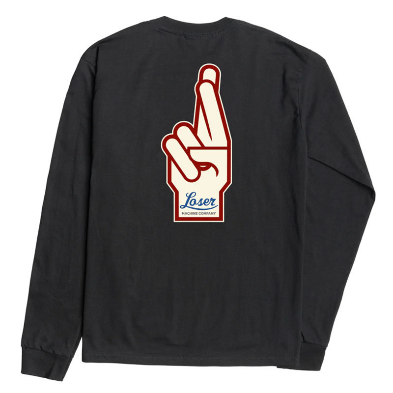 【楽天市場】【LOSER MACHINE】ルーザーマシーン【OIL LINES STOCK LS T-SHIRT】BLACK(Lsize ...