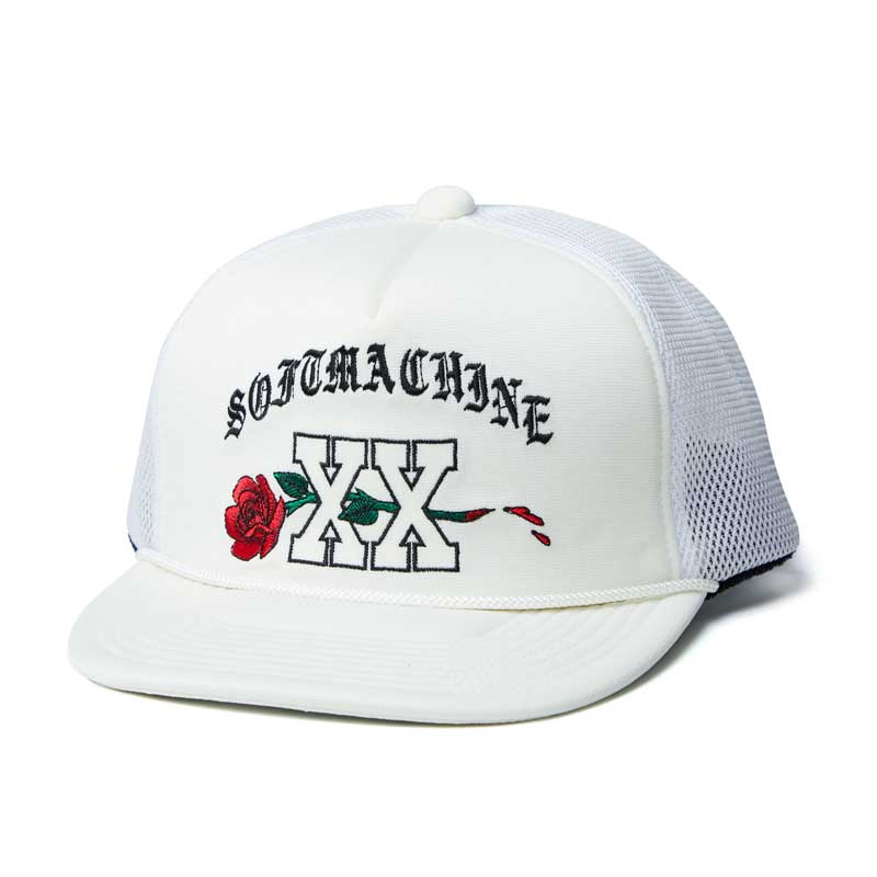 【楽天市場】20%OFF【Softmachine】ソフトマシーン【TRUST CAP】White【キャップ】帽子【メッシュキャップ】ソフト ...