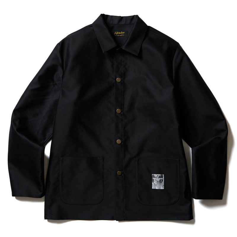 【楽天市場】【Softmachine】ソフトマシーン【DARKNESS JK (COVERALL JACKET)】Black【カバーオールジャケット】ジャケット【コットンジャケット】ソフト ...