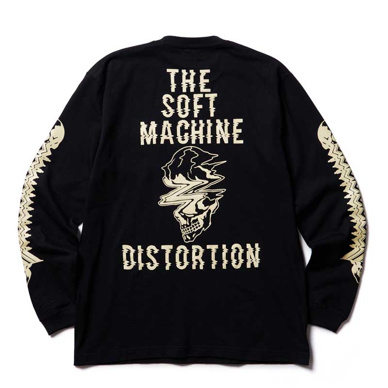 【楽天市場】【Softmachine】ソフトマシーン【DISTORTION L/S】BLACK(Lsize)【長袖Tシャツ】ソフトマシン【ロンTEE】長袖【ネコポス対応可】：StaleFink