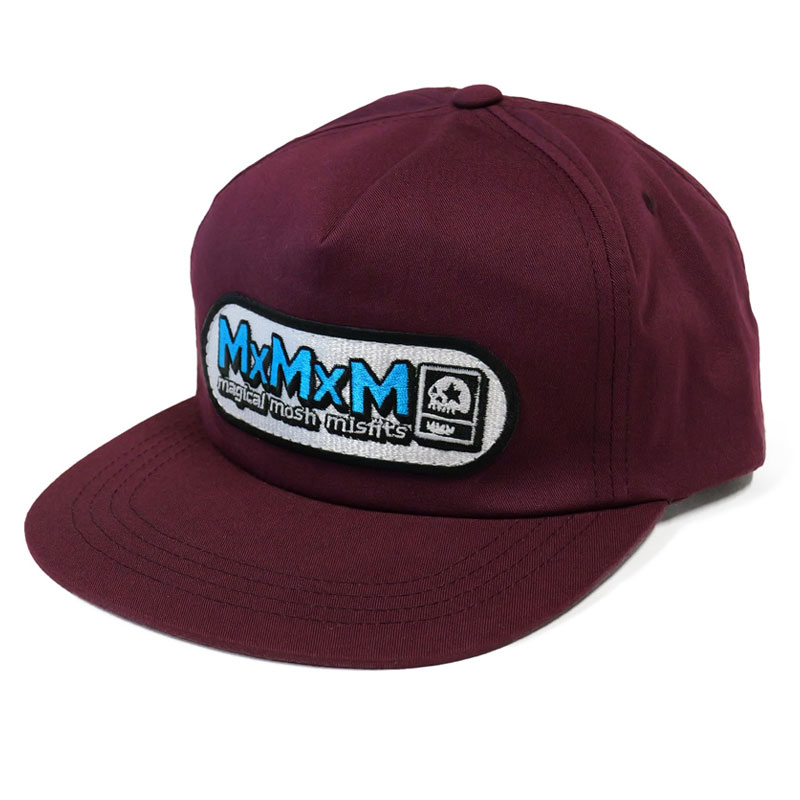 【楽天市場】【MAGICAL MOSH MISFITS】マジカルモッシュミスフィッツ【MxMxM CAP】BURGUNDY【CAP】ワッペン ...