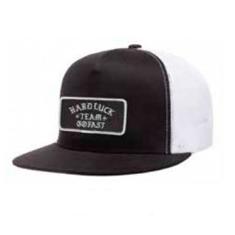 【楽天市場】【HARD LUCK】ハードラック【OLDE E PATCH TRUCKER HAT】Black/White【SKATEBOARD ...