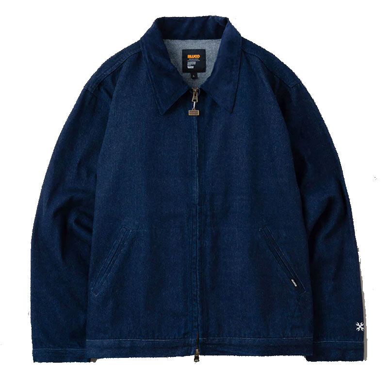 【楽天市場】【BLUCO】ブルコ【12oz DENIM WORK JACKET】D.INDIGO【ワークジャケット】ジャケット【デニム】12ozデニム【151-31-025】送料無料 ...