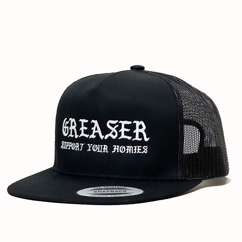 【楽天市場】【Greaser】グリーサー【HOMIES_MESH CAP】BLACK 【帽子】メッシュキャップ【オールシーズン】：StaleFink