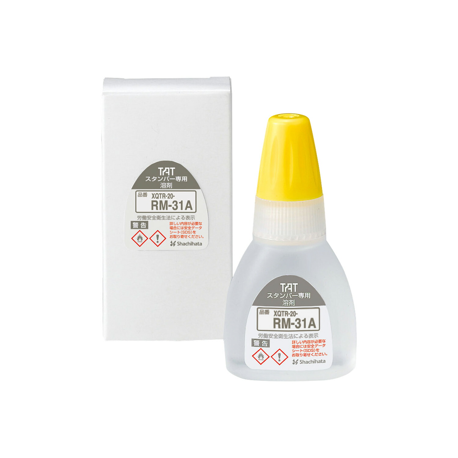 【楽天市場】TATスタンパー溶剤20ML 31A シャチハタ シヤチハタ タートスタンパー インク インキ スタンプ 補充インク XQTR ...