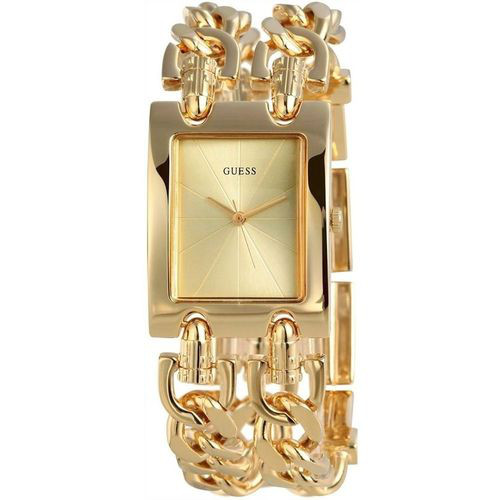 【楽天市場】【ベルト調整無料】GUESS W1117l2 ゲス ウォッチ レディース 角 スクエア ブレス ウォッチ 時計 ゴールド：StarMart
