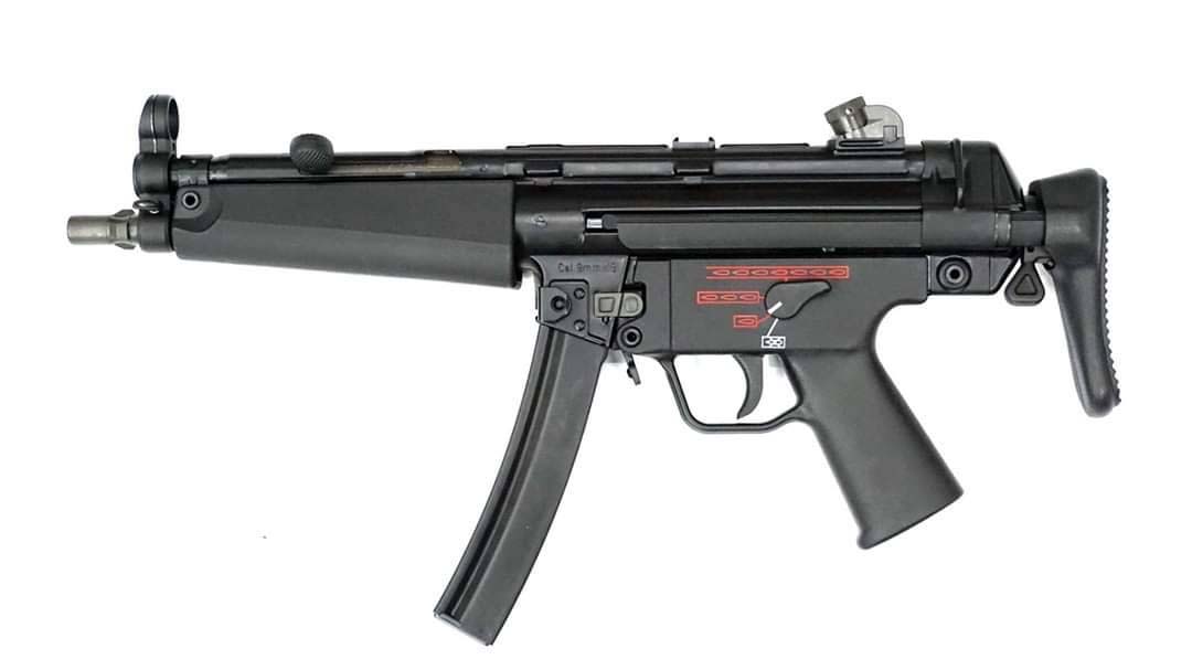 【楽天市場】Umarex/VFC H&K MP5A5 ガスブローバック BK：スカイスター