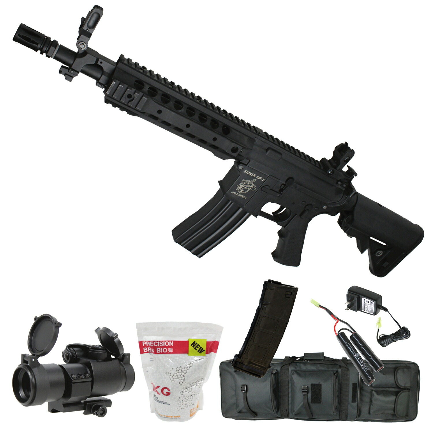 【楽天市場】S&T M4 URX3.1 8インチ チャレンジャーライン G3電動ガン BK(KAC刻印)（電子トリガーシステム搭載）【7点セット】【180日間安心保証つき】：スカイスター