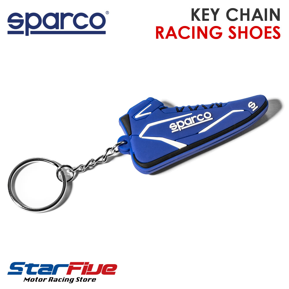【楽天市場】スパルコ キーホルダー レーシングシューズ キーリング KEY CHAIN RACING SHOE Sparco：Star5 ...