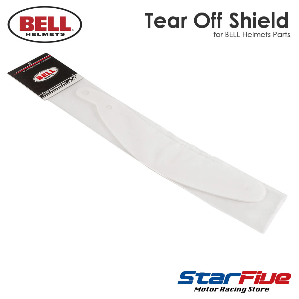 【楽天市場】BELL ヘルメット ティアオフシールド 捨てバイザー TEAR OFF SHIELD ベルヘルメット：Star5 スターファイブ