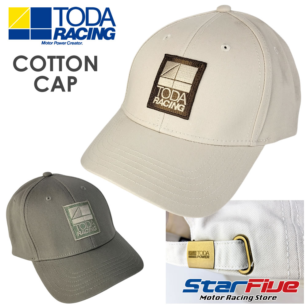 【楽天市場】TODA RACING（戸田レーシング）コットンキャップ 帽子 TODA POWER：Star5 スターファイブ