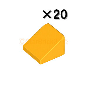 【楽天市場】レゴ パーツ スロープ31度1×1×2/3 ブライトライトオレンジ[20個セット] LEGO ばら売り：StarBrick37楽天市場店