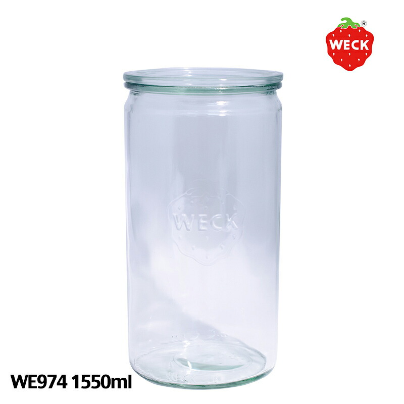 【楽天市場】WECK ウェック ストレート WE974 キャニスター 1550ml L ガラス保存容器：Starry shop-R