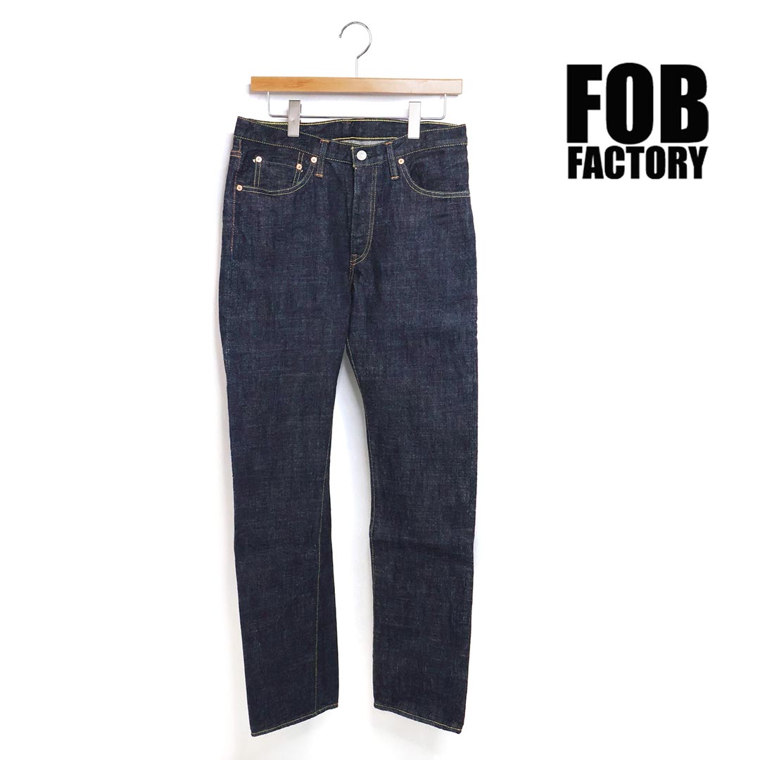 【楽天市場】メンズ FOB FACTORY エフオービー ファクトリー G3 SELVEDGE DENIM 5P 品番：F147：star＆bars