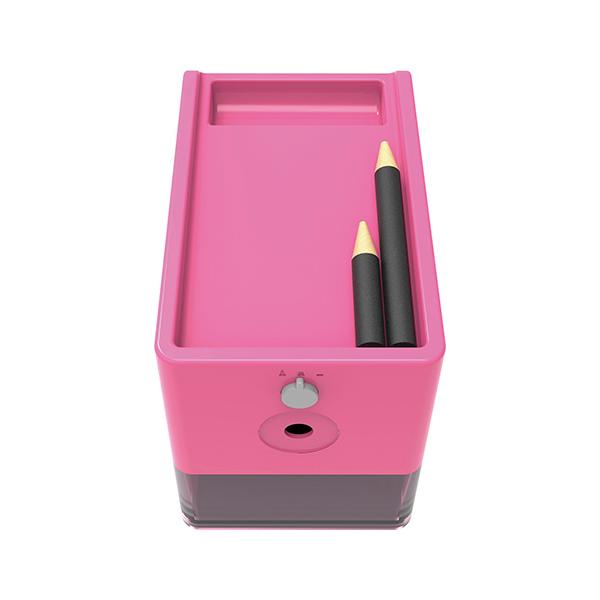 【楽天市場】ナカバヤシ電動鉛筆削り スリムトレータイプDPS-601KP：ステーショナリーグッズ2号店