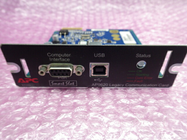 【楽天市場】【中古】APC ScheneiderAP9620 Legacy Communication Card 稼働していた無停電電源装置 ...
