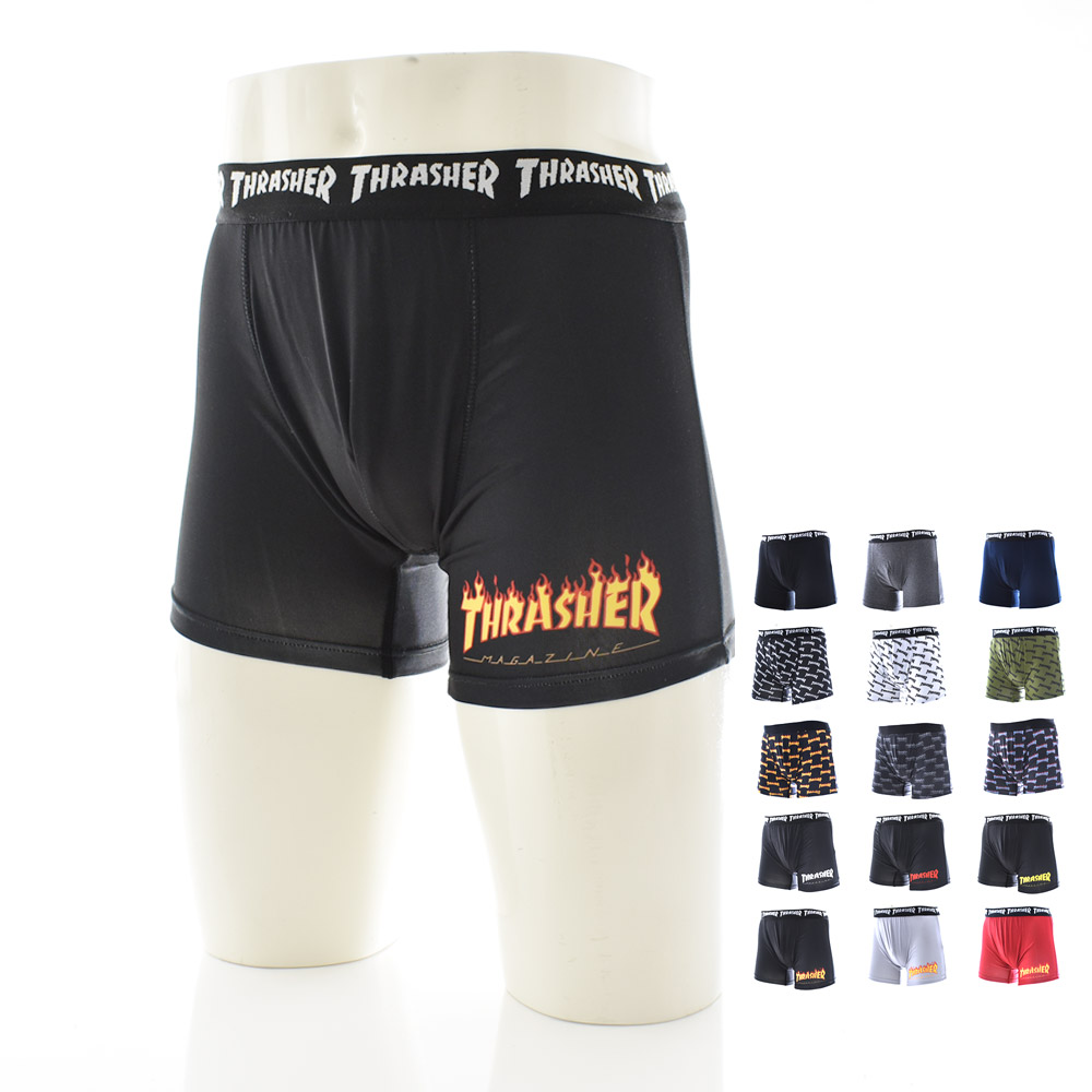 【楽天市場】【今だけ最大52%OFFセール】スラッシャー THRASHER ボクサートランクス ボクサーパンツ下着 パンツ アンダーウェア ...
