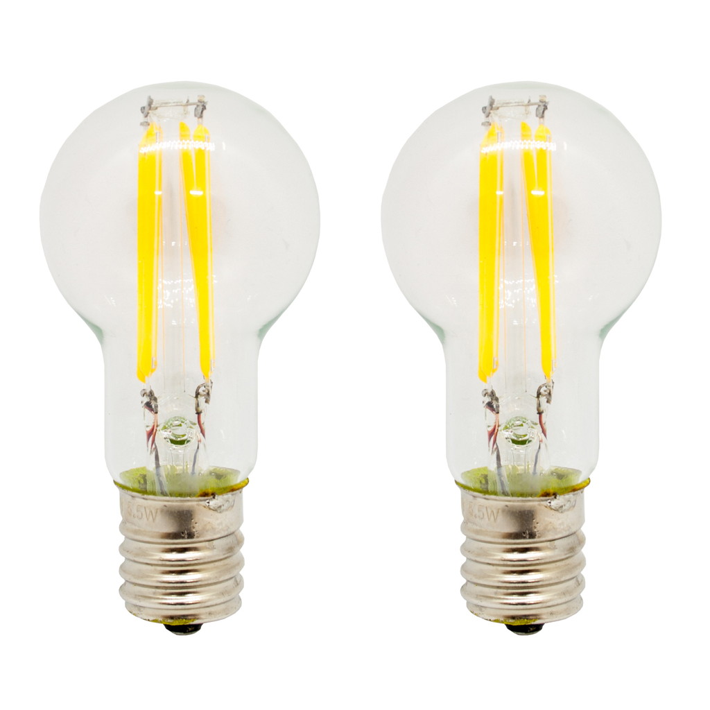 【楽天市場】マクサー電機 白熱電球のように光る LED電球 2個入 PS35 (直径35mm) 口金 E17 (17mm) ミニクリプトン電球 ...