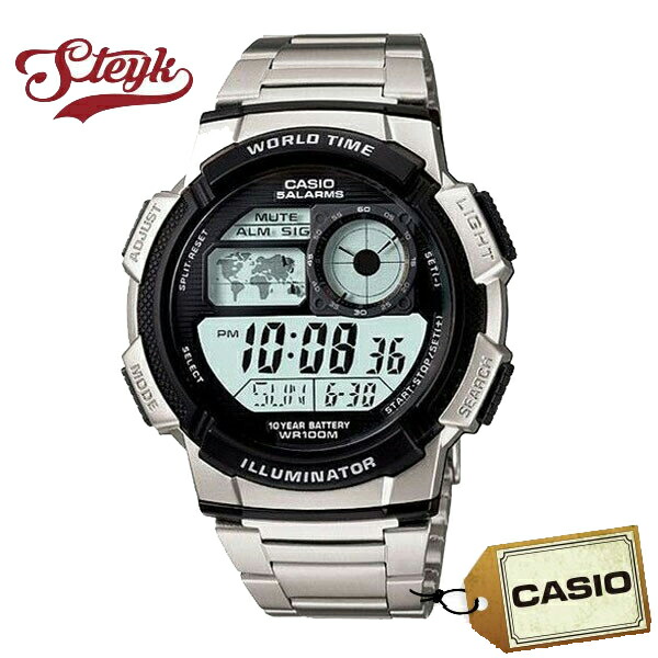 【楽天市場】CASIO カシオ 腕時計 デジタル AE-1000WD-1：STEYK