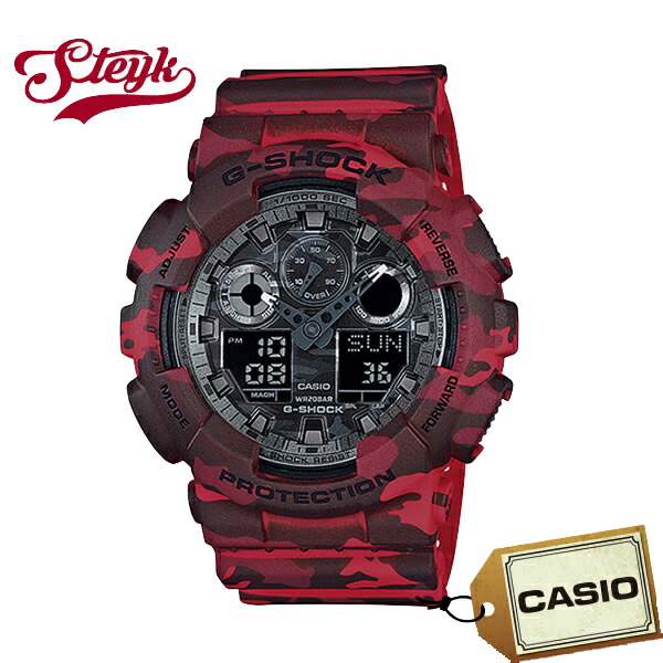 【楽天市場】CASIO カシオ 腕時計 G-SHOCK Gショック アナデジ GA-100CM-4：STEYK