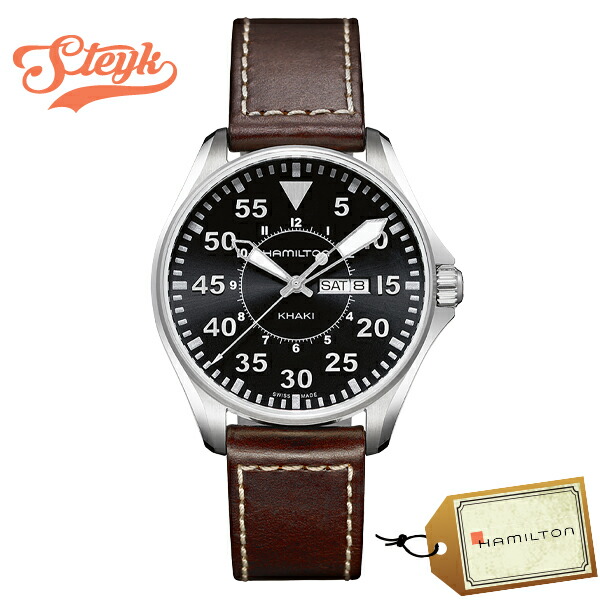 【楽天市場】HAMILTON H64611535 ハミルトン 腕時計 アナログ Khaki Aviation メンズ ブラウン ブラック ...