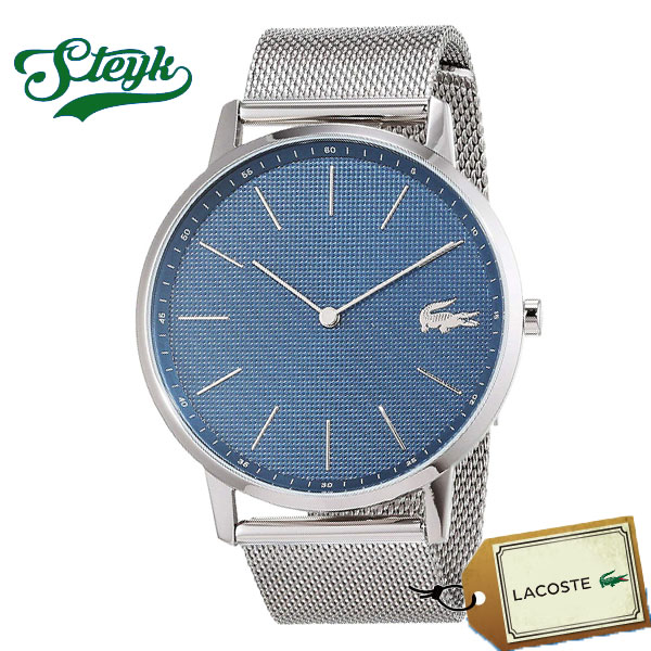 【楽天市場】LACOSTE 2011005 ラコステ 腕時計 アナログ MOON ムーン メンズ ブルー シルバー ビジネス カジュアル：STEYK
