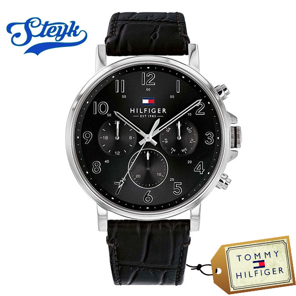 【楽天市場】Tommy Hilfiger 1710381 トミーヒルフィガー 腕時計 アナログ Multi-Function メンズ ブラック ...