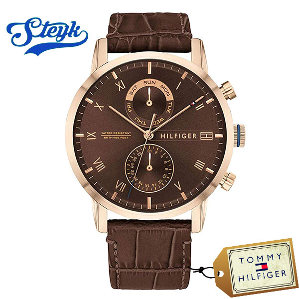 【楽天市場】Tommy Hilfiger 1710400 トミーヒルフィガー 腕時計 アナログ Multi-function メンズ ゴールド ...