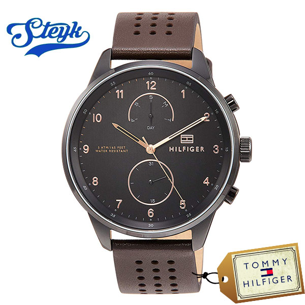 【楽天市場】Tommy Hilfiger 1791577 トミーヒルフィガー 腕時計 アナログ Multi-Function メンズ ブラック ...