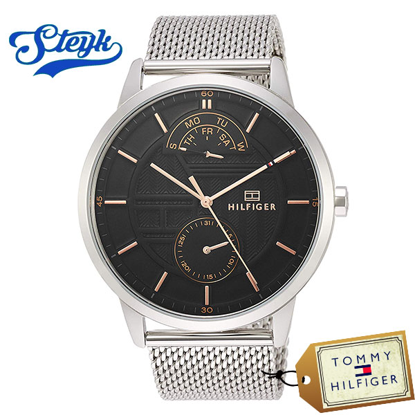 【楽天市場】Tommy Hilfiger 1791610 トミーヒルフィガー 腕時計 アナログ Hunter ハンター メンズ ブラック ...