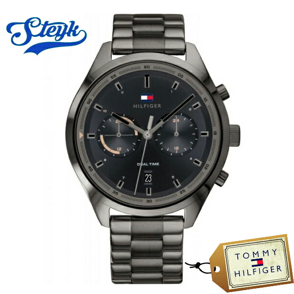 【楽天市場】Tommy Hilfiger 1791727 トミーヒルフィガー 腕時計 アナログ メンズ グレー カジュアル：STEYK