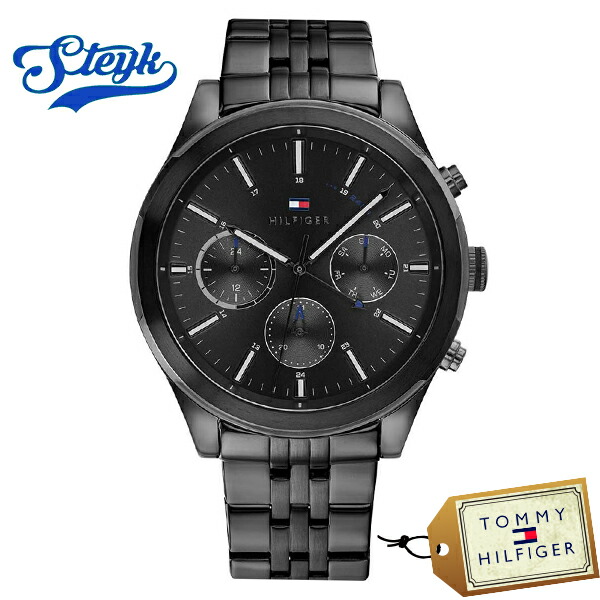 【楽天市場】Tommy Hilfiger 1791738 トミーヒルフィガー 腕時計 アナログ ASHTON メンズ ブラック カジュアル：STEYK
