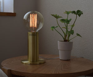 【楽天市場】【EDGAR/エドガー】Sol Lamp（ソルランプ）/電球/テーブルライト/デスクライト/スタンドライト/卓上照明 ...