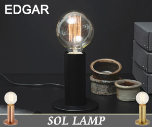 【楽天市場】【EDGAR/エドガー】Sol Lamp（ソルランプ）/電球/テーブルライト/デスクライト/スタンドライト/卓上照明 ...