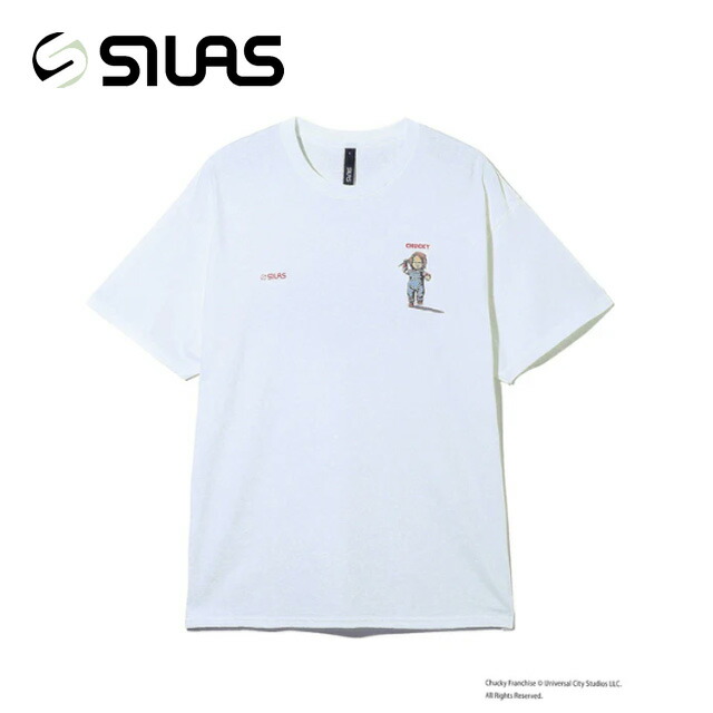 【楽天市場】SILAS サイラス xCHUCKY S/S TEE 110242011010 ×チャッキー半袖ティー プリントTシャツ ロゴ ...