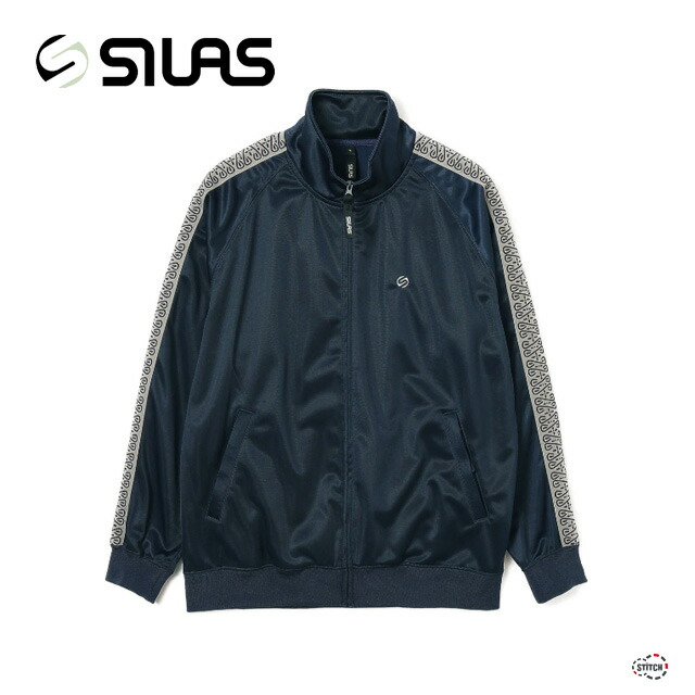 【楽天市場】【SALE 25%OFF】SILAS TRACK JACKET 110243021001 トラックジャケット 長袖 ジップアップ ...