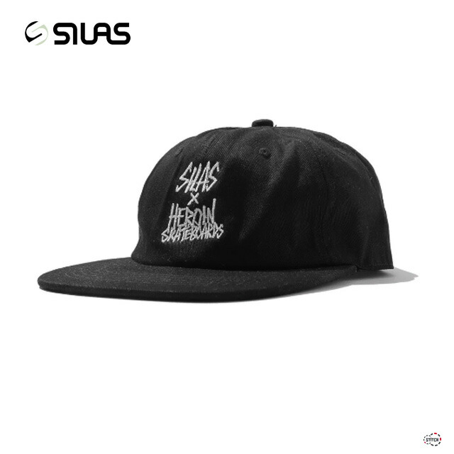 【楽天市場】SILAS SILAS×HEROIN EMBROIDERY LOGO CAP 110251051001 ロゴ刺繍 キャップ サイズ ...