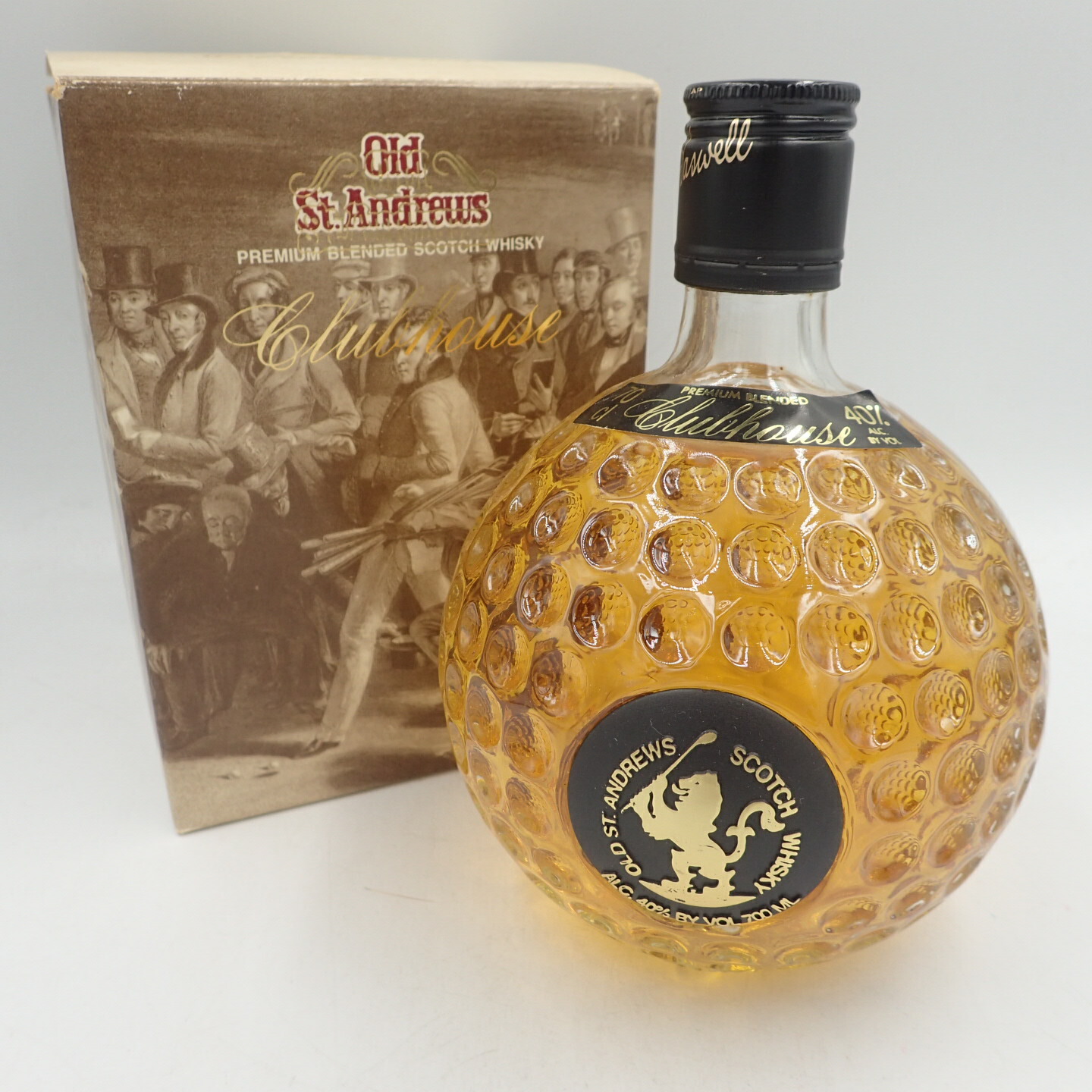 【楽天市場】オールド セント アンドリュース 1985 樽型ボトル ウイスキー 700ml 40% 1446g OLD ST.ANDREWS ...