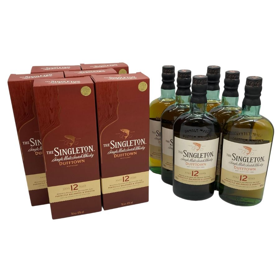 【楽天市場】【未開栓】ザ シングルトン ダフタウン 12年 700ml SINGLETON DUFFTOWN 6本セット 【7F】【中古】販売済み：ストックラボ