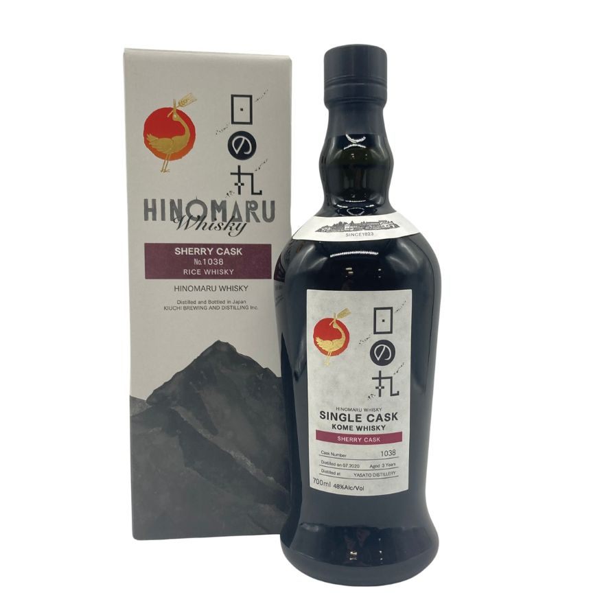 【楽天市場】【未開栓】【東京都限定】木内酒造 日の丸 ウイスキー 八郷蒸溜所限定 シェリーカスク No.1038 700ml 48% HINOMARU WHISKY 【K4】【中古】販売済み ...